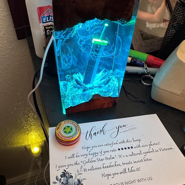 Diorama Resin Epoxy,desk Decor,handcrafted Decor,perfect Gift for Game ...