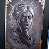 MINTHARA Gold Embellished A5 Art Print Baldur's Gate 3 Inspired - Etsy