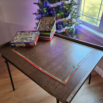 Jigsaw Puzzle Board 30 X 40 With Lazy Susan Turntable - Etsy