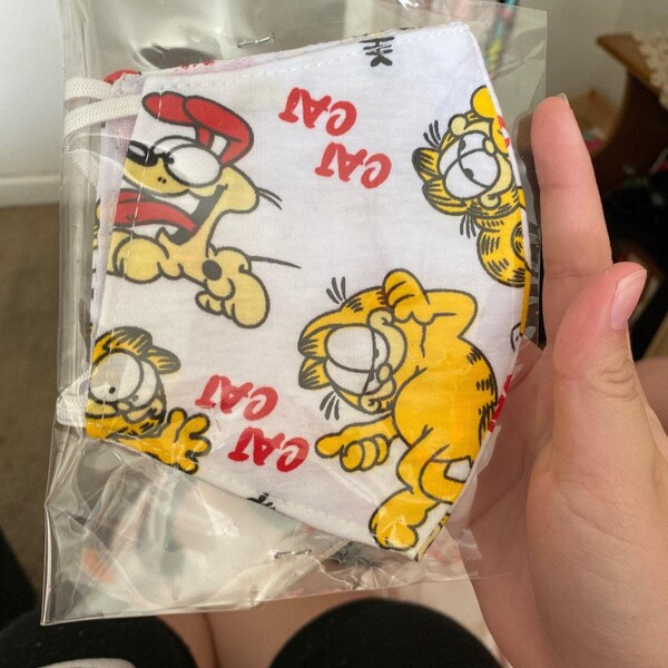 Handmade Custom Mask Face Covers Masks Manmade High Q Craft ART Cartoon ...