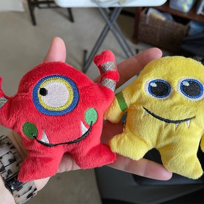 Monster Mash Plush Toys. Machine Embroidery In-the-hoop Toys and ...