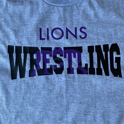 Lions Script Drop Shadow - Etsy