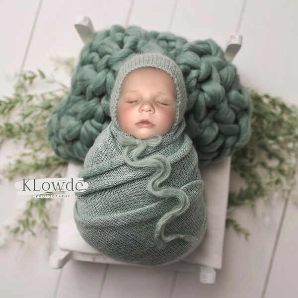 Spring Newborn Digital Backdrop, Sage Color Newborn Digital Background ...