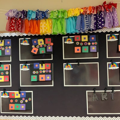 Fabric Banner Primary Colors in Polka Dots, Birthday ,photo Prop, Baby ...