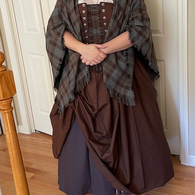 OUTLANDER Wrap Poly/viscose Tartan Made in Scotland Ships From the USA the Celtic Croft - Etsy