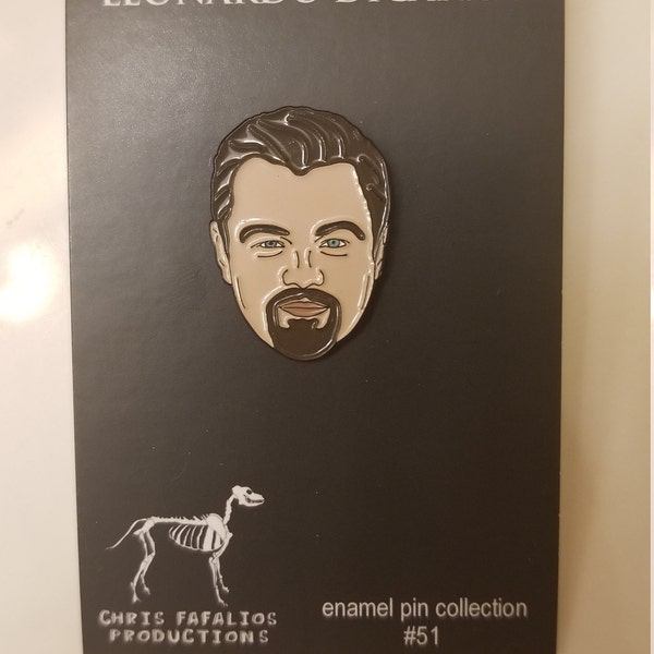 Leonardo Dicaprio Enamel Pin - Titanic - Leo Pin - Romeo and Juliet ...