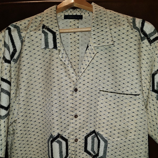 Japanese Vintage Kimono Shirt Ladys, Sheer Long Sleeve Shirt,, Kimono ...