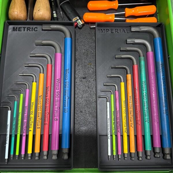 Gearwrench 3/8'' SAE Deep Socket Bin – 2-piece Gridfinity 3D Printed ...