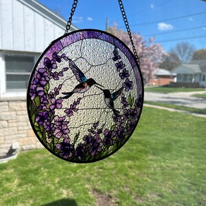 Obsidian Suncatcher Witchy Moon Flower Sun Catcher Whimsigoth Decor ...