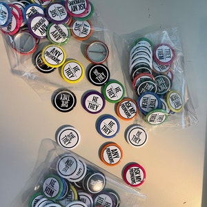 Bulk Language Pins Button Badges. I Speak. Yo Hablo Espanol. - Etsy