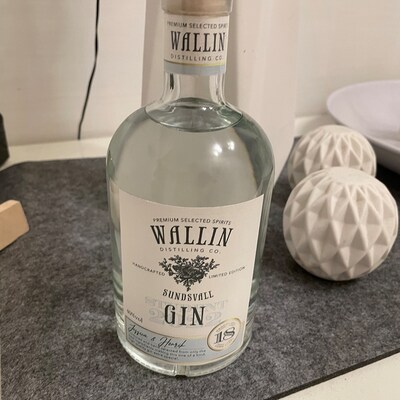 Personalised Gin Label // Birthday Gin Labels // Unique Birthday Gift ...