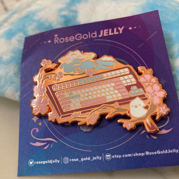 Keyboard Enamel Pins (2 X 1 Inches) - Etsy