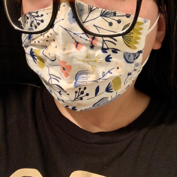 Face Mask, Mask Nose Wire Filter Pocket, Washable Mask, Durable Mask ...