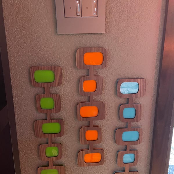 MCM Shapes Wall Art Set, Mid-century Modern, MCM, Mcm Art, Mid-century ...