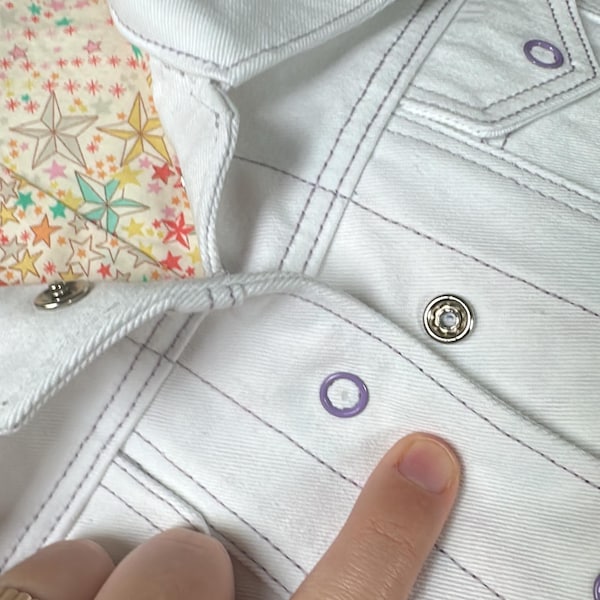 Kids Street Jacket PDF Sewing Pattern Unisex Boys Girls Denim Jacket ...