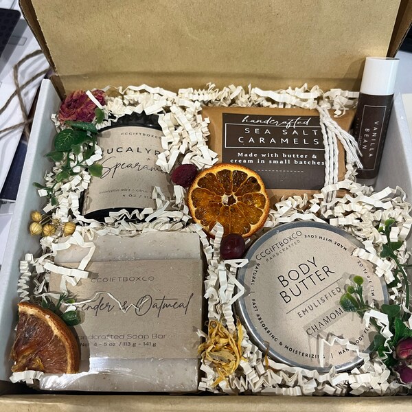 Spa Gift Box Birthday Gift Box Thinking of You Gift Gift Box Gift for ...