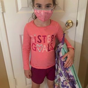 Kids Face Mask Childrens Washable Reusable Cloth Masks Made in the USA ...