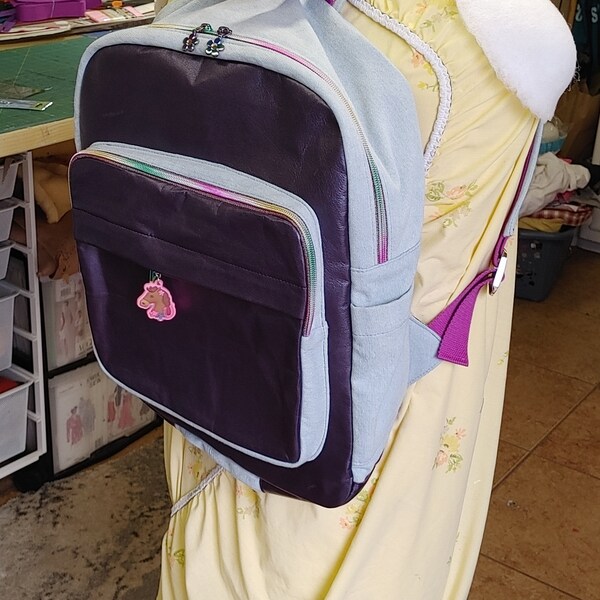 Byron School Backpack PDF Sewing Pattern, Back to School, Travel Bag - Etsy