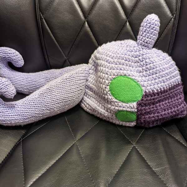 Goodra Hat Inspired Crochet Hat,goodra Hat Hat - Etsy