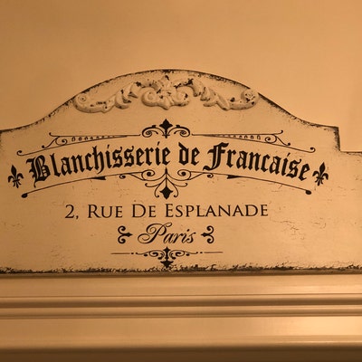 BON APPETIT French Kitchen Signs Shabby Vintage Style 14 X - Etsy