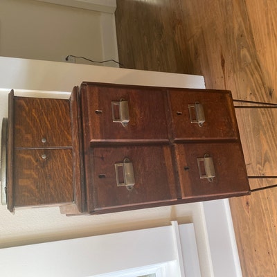 4 X Rare Square Antique Style Industrial Solid Brass Box Chest - Etsy
