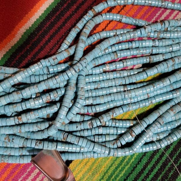 Fast Shipping! 8 Inches Strand of Flat Disc, Round Disc, Gold Finish ...