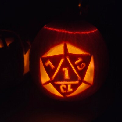 Dnd Pumpkin Carving Stencils, Printable PDF, Halloween Pumpkin Carving ...