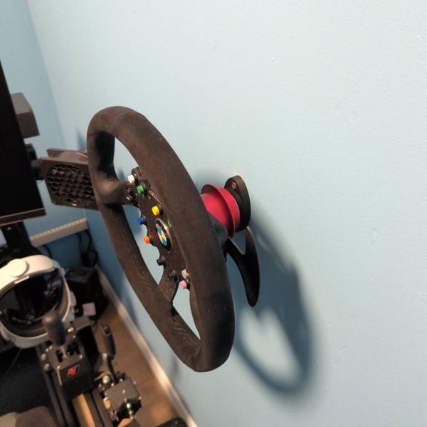 Simagic/moza Steering Wheel Wall Mount/8020 Aluminium Profile Mount - Etsy