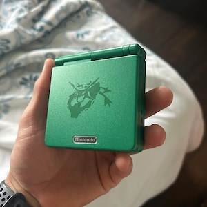 Gameboy Advance SP Transparent Clear Sky Blue IPS V2 Screen Mod - Etsy