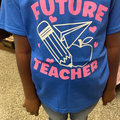 Future Teacher, Kids Career Day Svg, Career Day, I Want to Be A Teacher ...