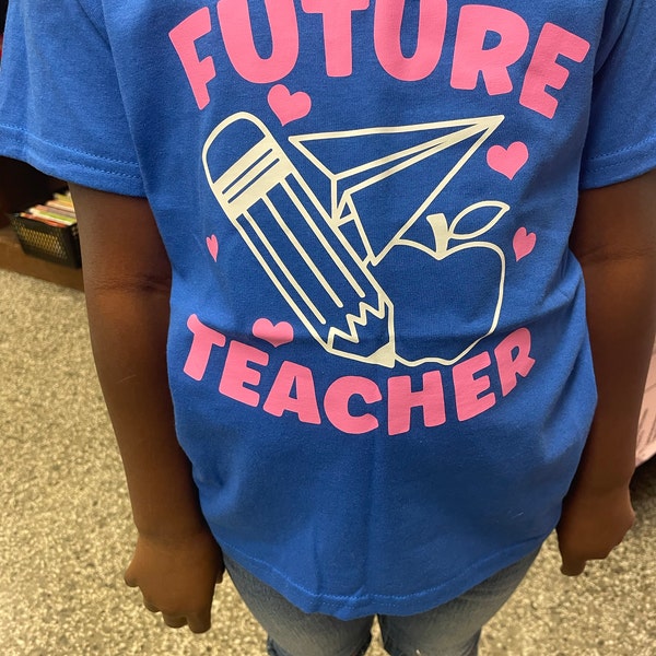 Future Teacher, Kids Career Day Svg, Career Day, I Want to Be A Teacher ...