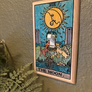 Hand Painted Tarot Card Light Switch Cover the Sun Lightswitch Cover ...