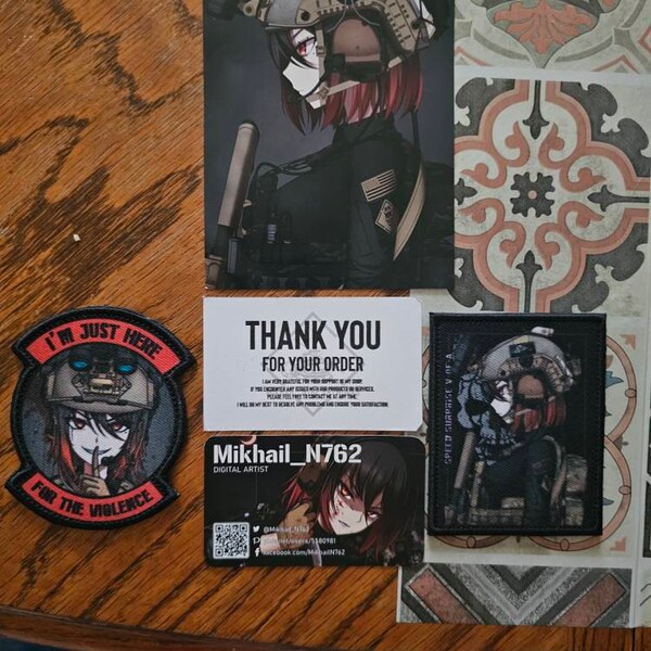 Girls' Frontline HK416 [by Shigure_s] L Military Morale Anime Patch L ...