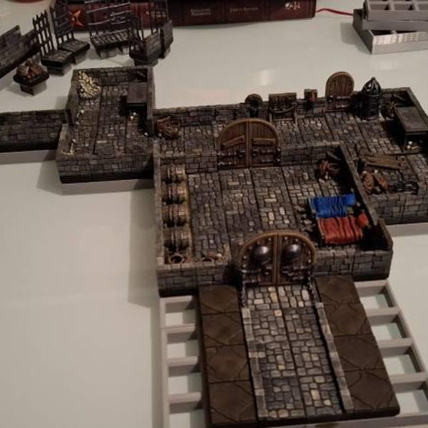 Crazy Goblin Warrior Miniature Artificer Dungeons and Dragons Mini RPG ...