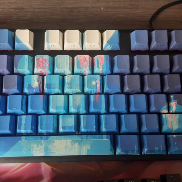 Blue Pottery Goblin-designed 65 Keyboard - Etsy