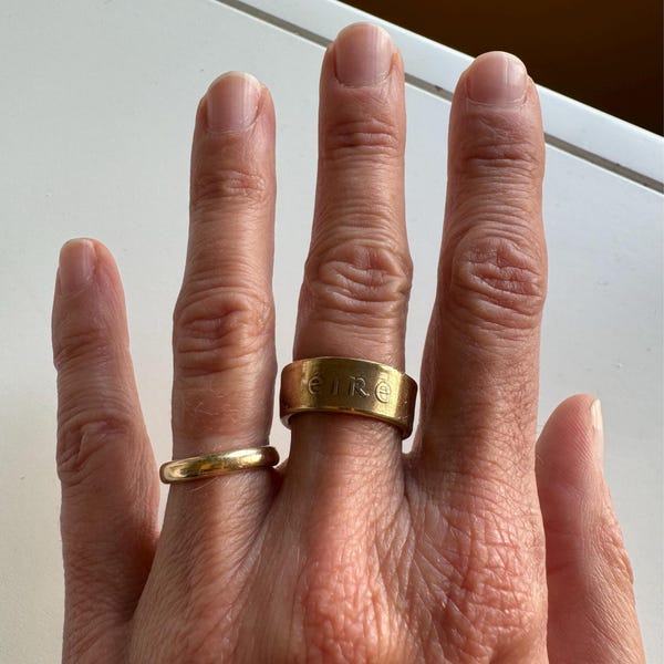 Portuguese Hand Made Ring | Coin Ring From Portugal | Escudo Unisex ...