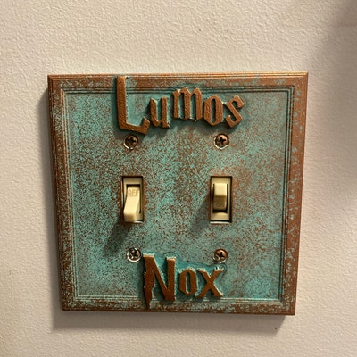 Firefly Light Switch Cover aged - Etsy