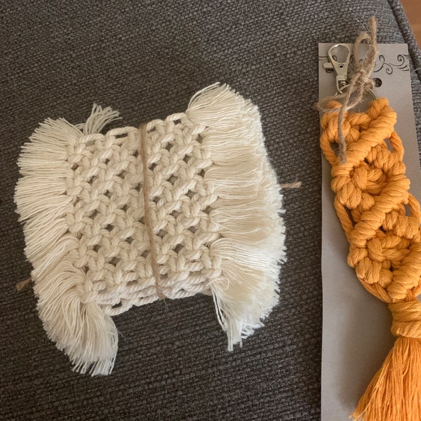 Macrame Wall Hanging, Bohemian Macrame, Geometric Macrame, Green Decor ...