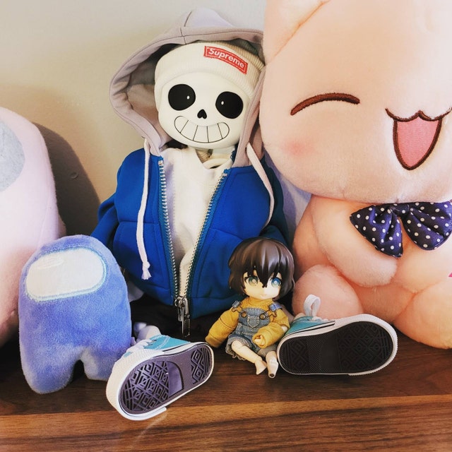 Undertale Sans doll by InventoryInLim on Etsy