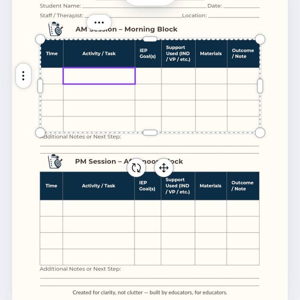 Secondary IEP Toolkit for Teens – 13 Editable Canva Pages | Self ...