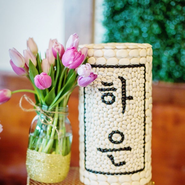 Set of 2 TWINS CUSTOM NAMES Two Dol Towers Color W/ Colored Border dohl ...