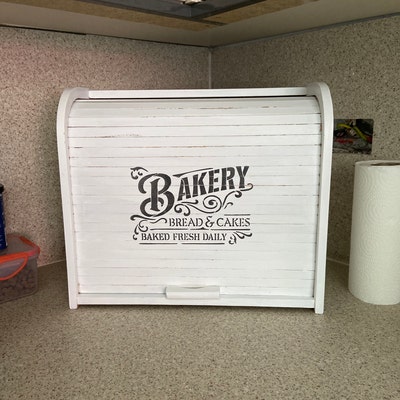 STENCIL 'bakery', Rustic Sign, Cafe, Bread, Cakes, Kitchen, Furniture ...