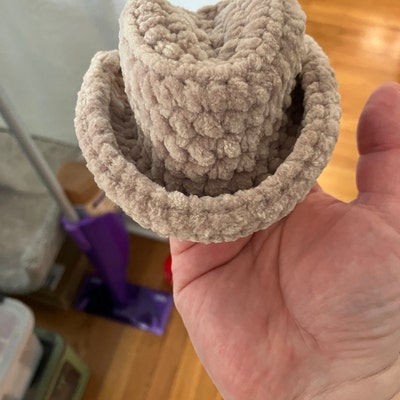 Mini Cowboy Hat PDF Crochet Pattern INSTANT DOWNLOAD - Etsy