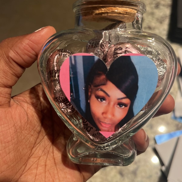 Custom Heart Stickers - Custom Labels - Heart Labels - Custom Clear ...