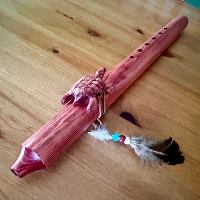 Authentic Native American Aromatic Cedar Flute Key of Fminor - Etsy