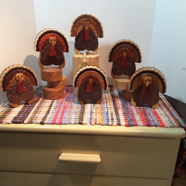 African Wildlife Mini Intarsia Pattern Set, Elephant, Hippo, Rhino ...