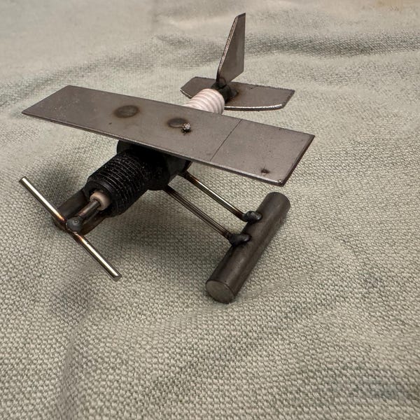 Spark Plug Metal Airplane Handmade WW1 WW2 - Etsy