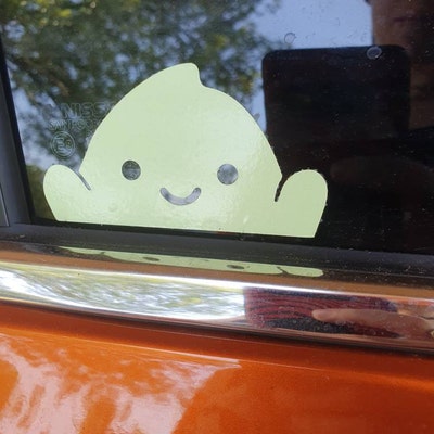 Kaomojis Kawaii Text Emoji JDM Transparent Slap Stickers Window ...