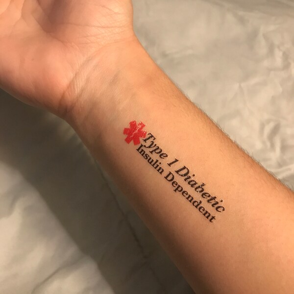 Asthma- Inhaler Needed- Medical Alert Temporary Tattoo- Astronaut - Etsy