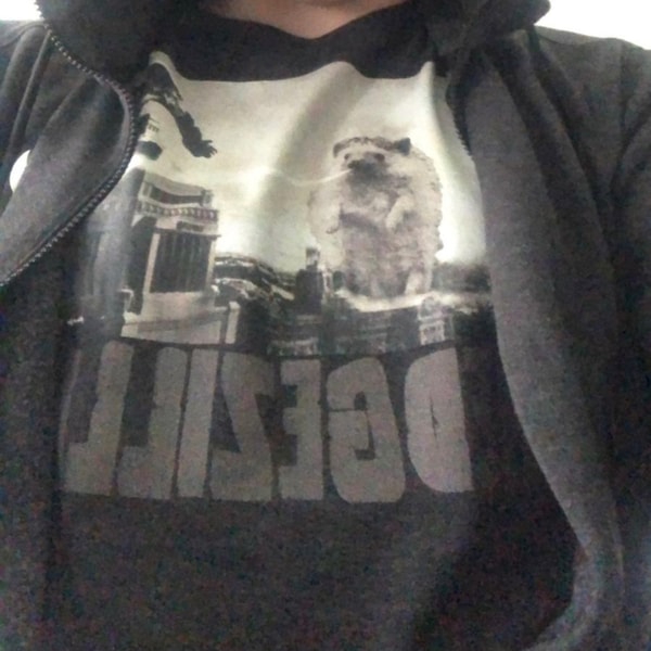 Rare Hedgezilla Movie Poster Cutest Kaiju Protector of Tokyo - Funny ...